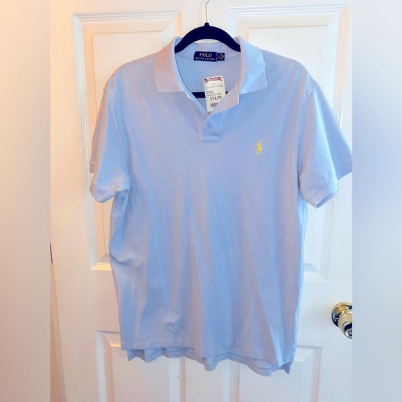 Polo Ralph Lauren | Shirts | Nwt Polo Ralph Lauren Light Blue Polo Sz L ...